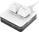 2-Key Copy Paste Keyboard, OSU Keypad - One-Handed Backlit Mini USB Me ...