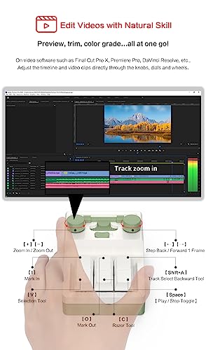 6 Key 2 Knob Programmable Macro Keyboard - Wired/Bluetooth/2.4G, 400mAh ...