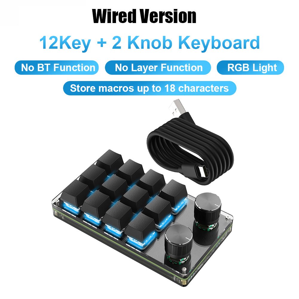 All Models Usb Custom Keyboard With Volume Button Macro Programming